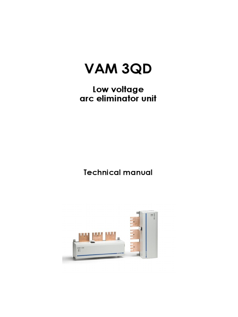 Vam 3Qd: Low Voltage Arc Eliminator Unit | Download Free PDF | Electromagnetic Compatibility ...