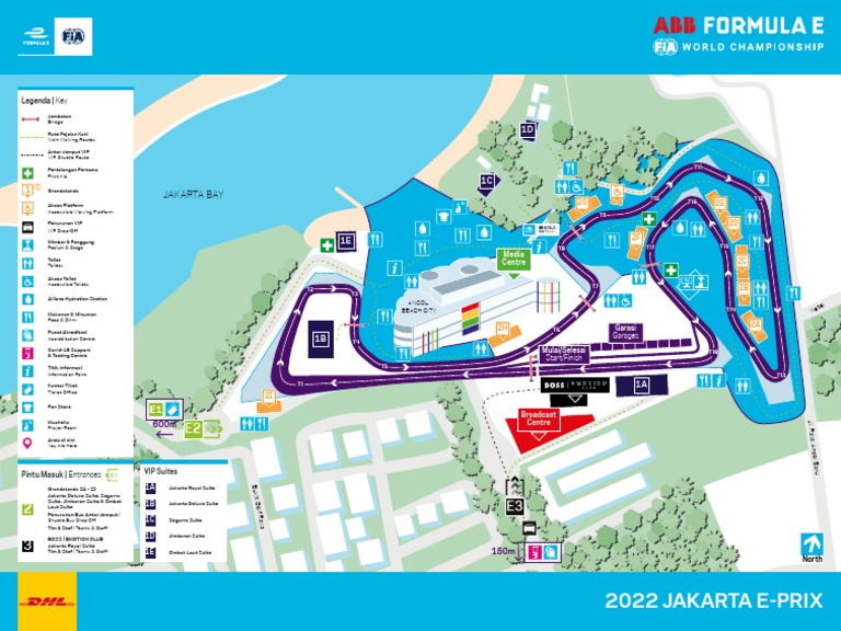 Track Map Formula e Lombok Indonesia | PDF