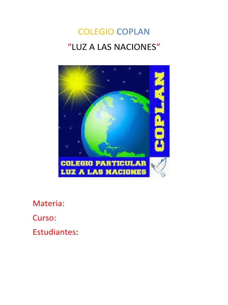 Información del Colegio Coplan | PDF