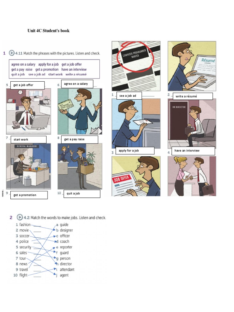 Unit 4C Vocabulary | PDF