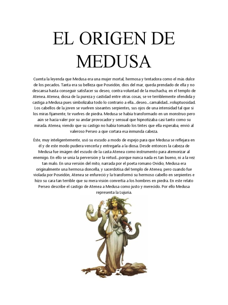 El Origen de Medusa | PDF