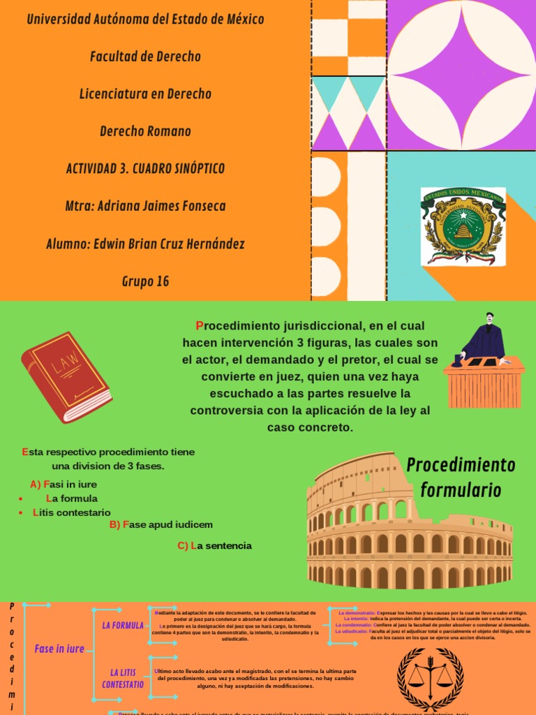ACTIVIDAD 3. CUADRO SINÓPTICO-Edwin Brian Cruz Hernández | PDF | Sentencia (ley) | Demanda judicial