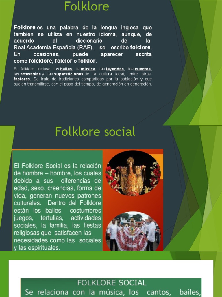 Folklore Social e Interdisciplinario | PDF