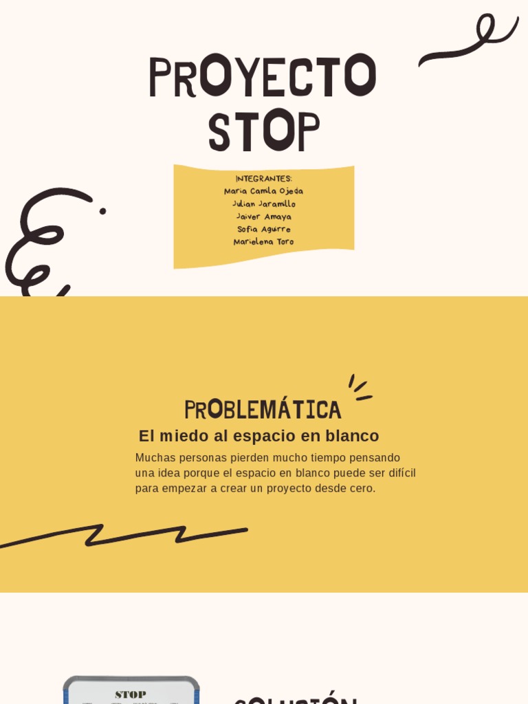 Proyecto Stop | PDF