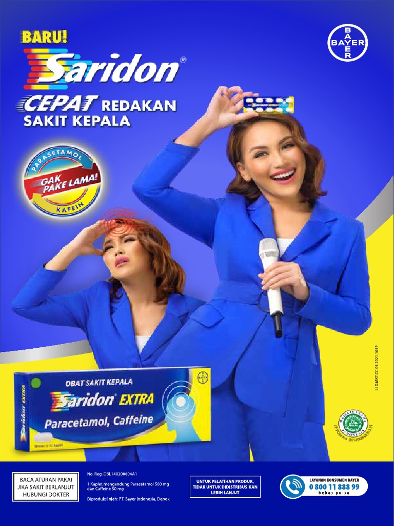 Saridon Leaflet Tenaga Kesehatan | PDF