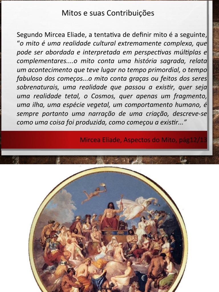 Aula Mito | PDF | Mitologia grega