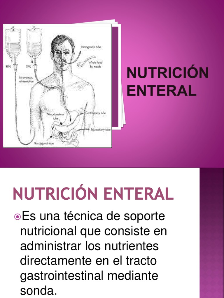 Nutrición Enteral | PDF | Diarrea | Nutrición