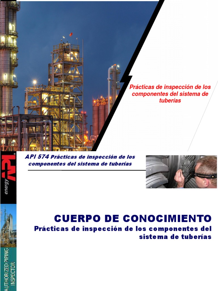 Inspección Componentes Tuberías Api 574 Pdf Tubería Transporte De