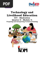 Tle - Ict - CSS: Quarter 2 - Module 2: Preparing and Interpreting Technical Drawing (Pitd) | PDF ...