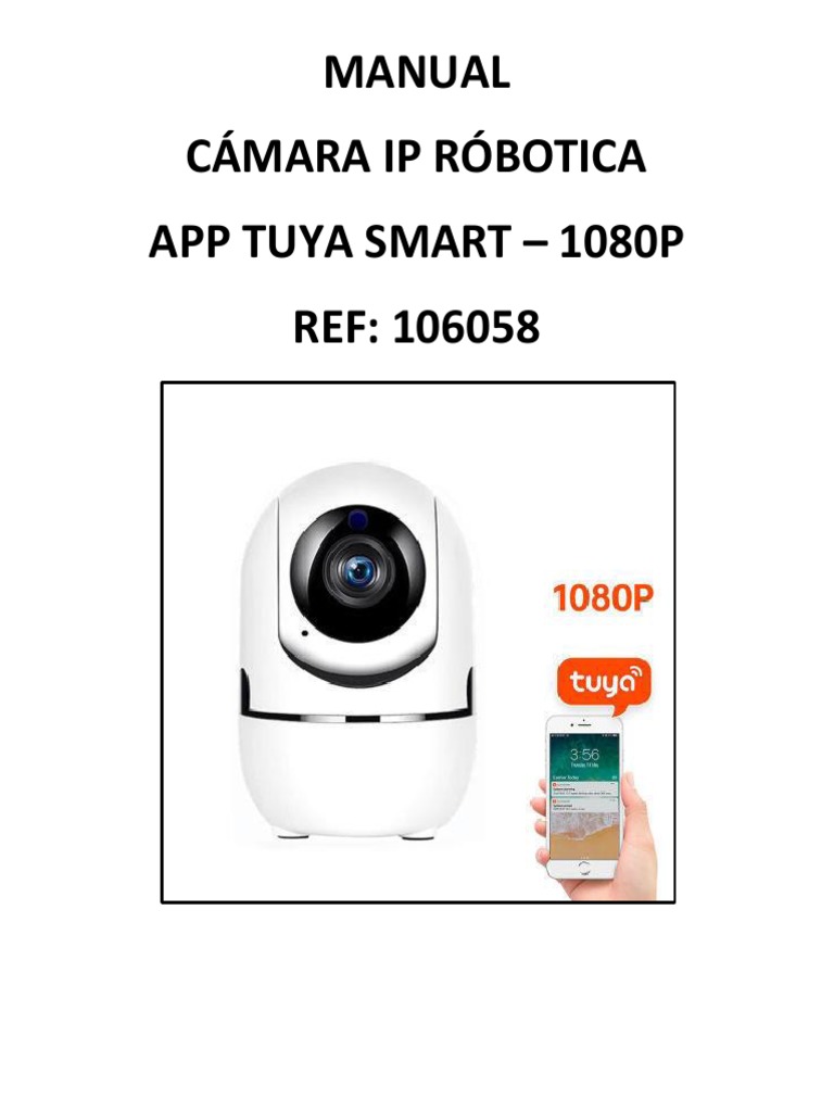 Manual Cámara IP Tuya Smart 1080P | PDF | Aplicación movil | Google Play