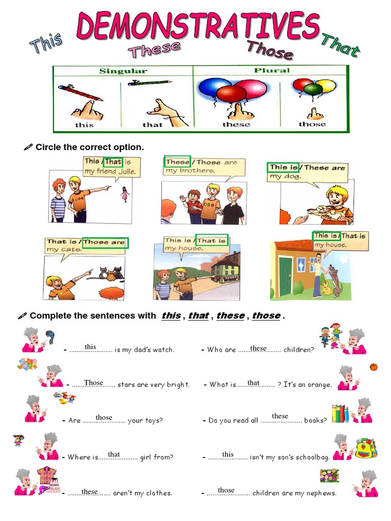 demonstratives | PDF | Clothing | Fashion