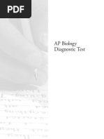 AP Biology Unit Test 1 Answer Key - Tamar Kassabian | PDF | Wellness ...