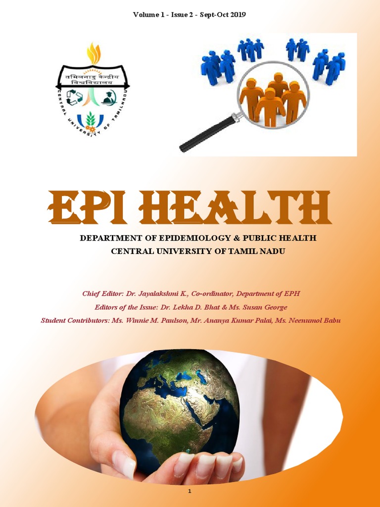 Epi Health: Department of Epidemiology & Public Health Central ...