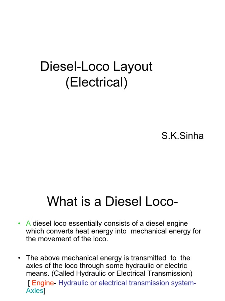 Diesel Lay-Out PDC | PDF