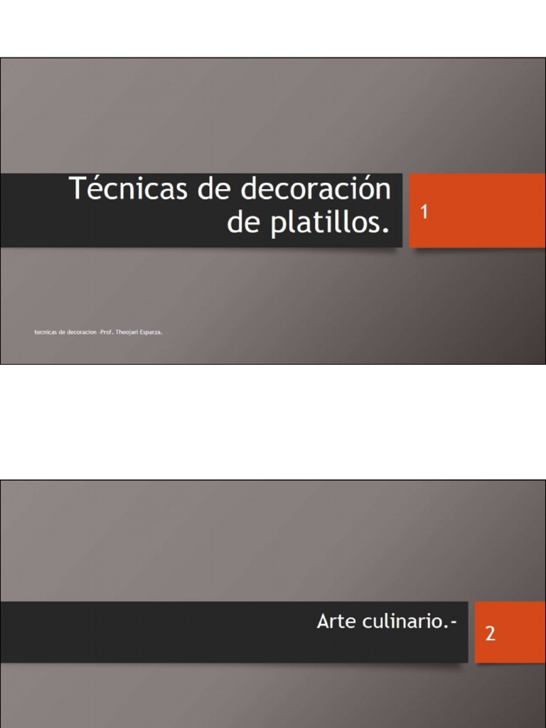 Unidad 1. - Introduccion Al Arte Culinario | PDF