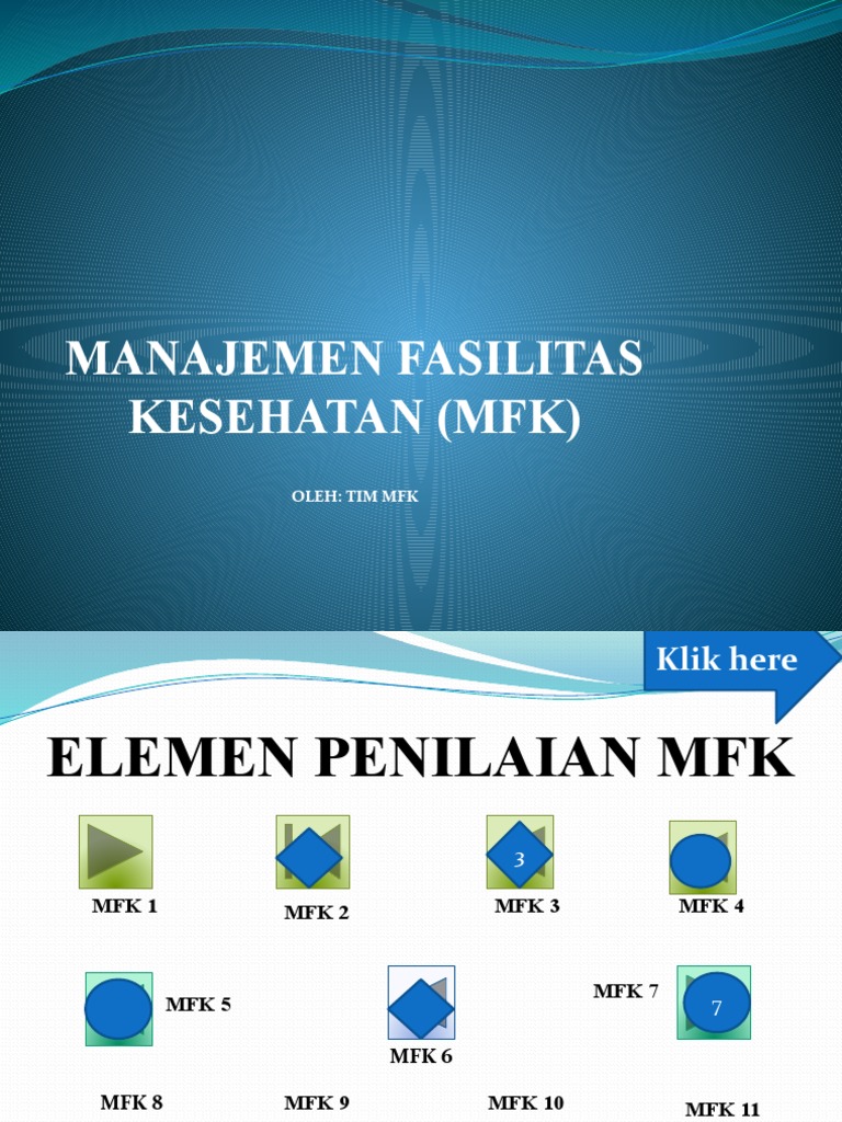 Manajemen Fasilitas Kesehatan (MFK) | PDF