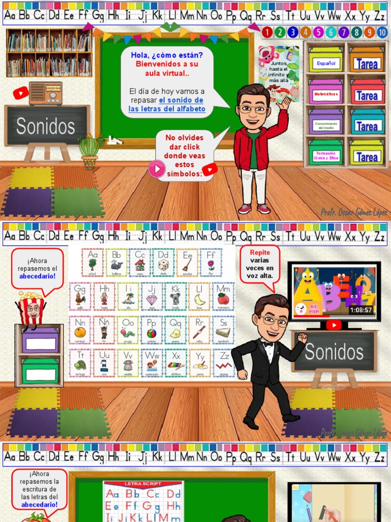 Sonidos de Las Letras | PDF | Artes del Lenguaje y Comunicación | Poesía