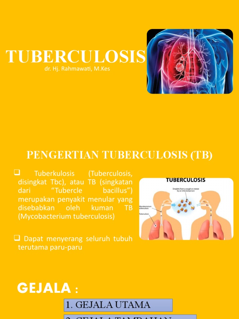 Gejala dan Pengobatan Tuberkulosis TB | PDF