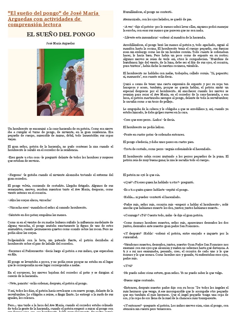 El sueño del pongo | PDF