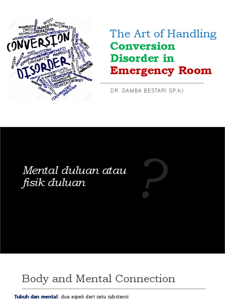 The Art of Handling Conversion | PDF | Medical Specialties | Mental Health