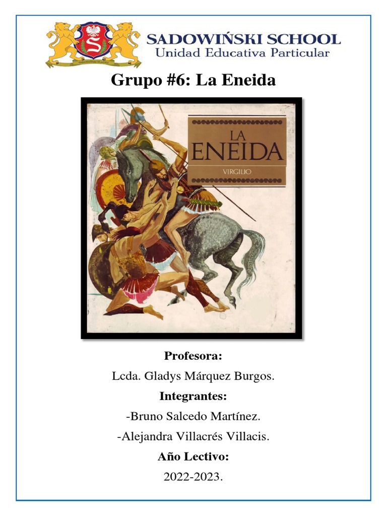 La Eneida | PDF | Eneas | Virgilio