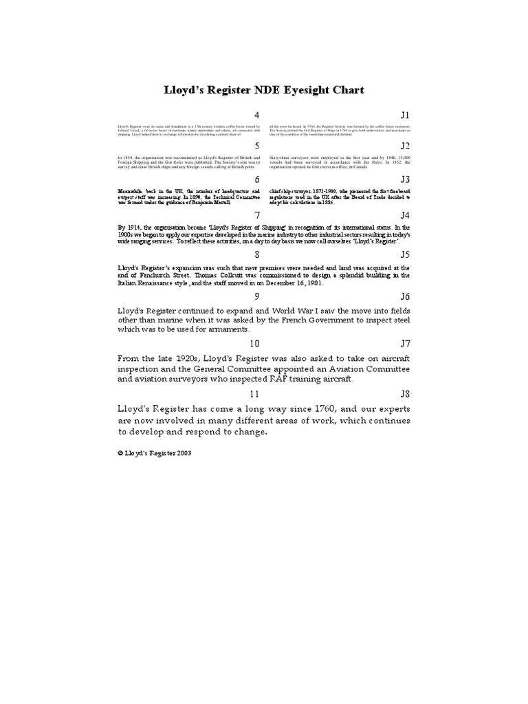 Jaeger Chart | PDF | Shipping
