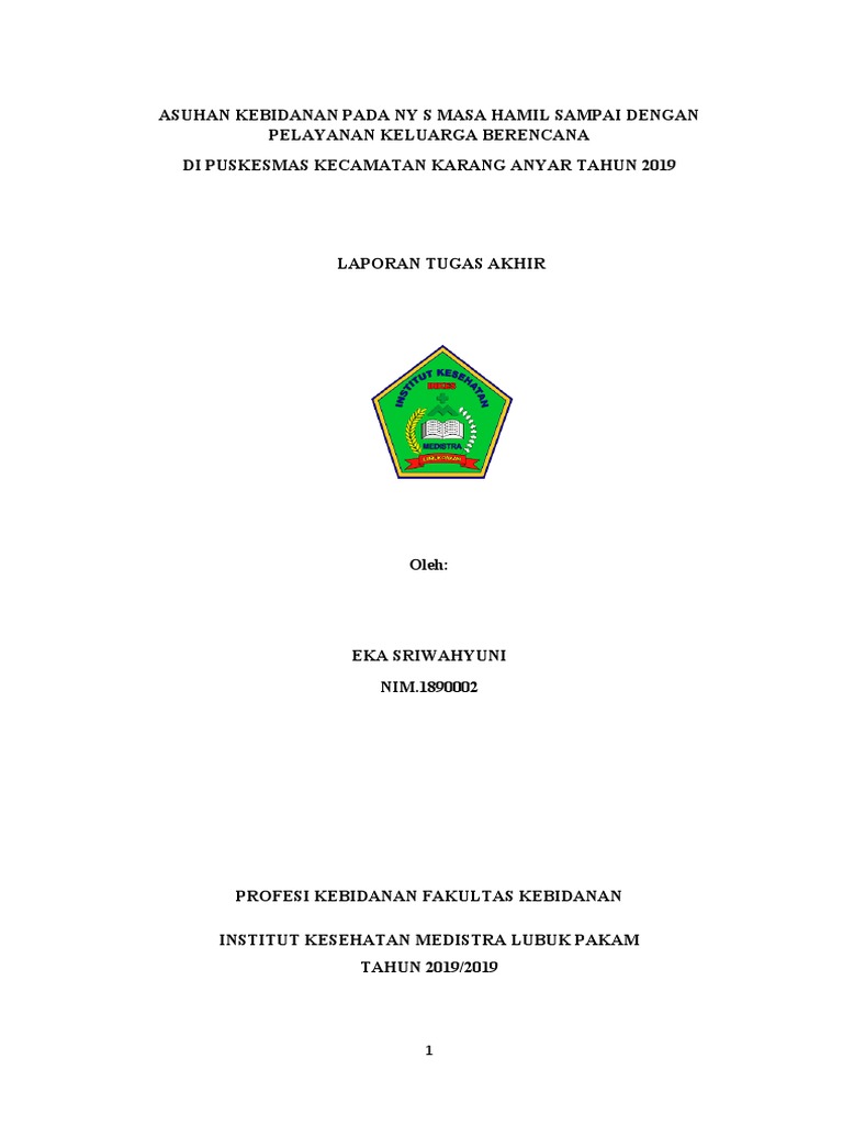 Contoh Askeb Coc | PDF