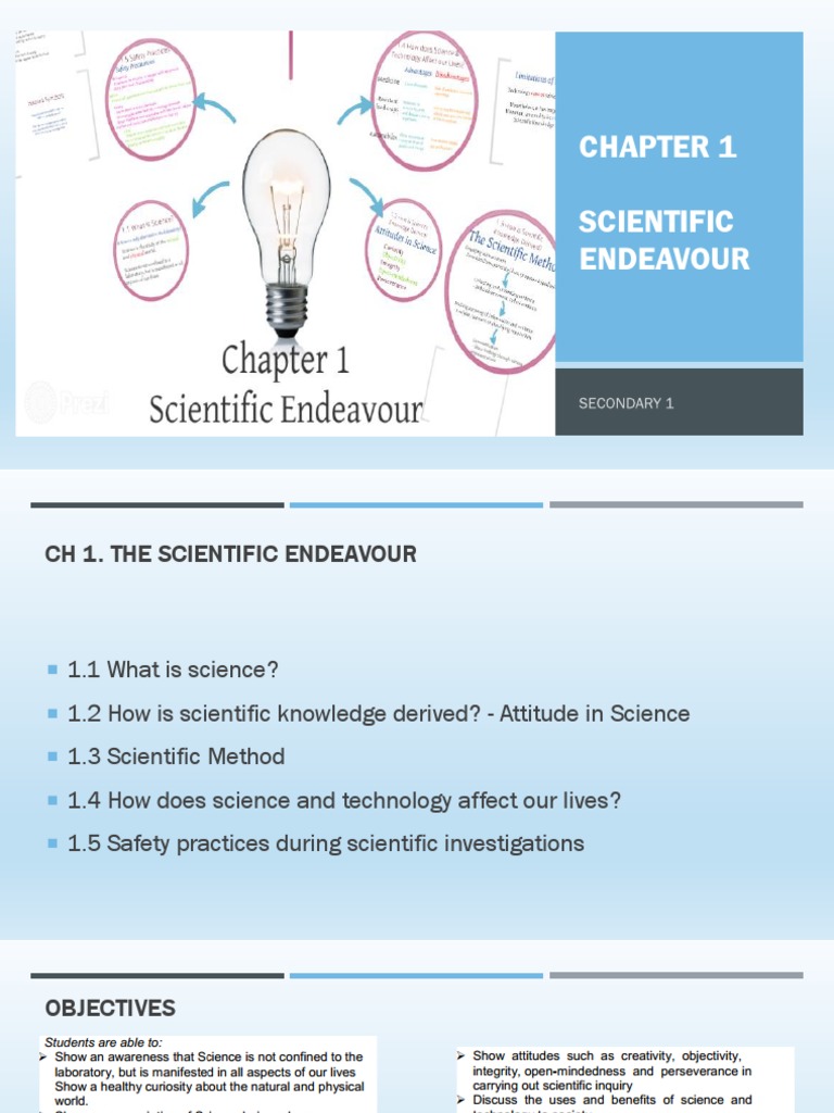 Chapter 1 Scientific Endeavour | PDF | Science | Laboratories
