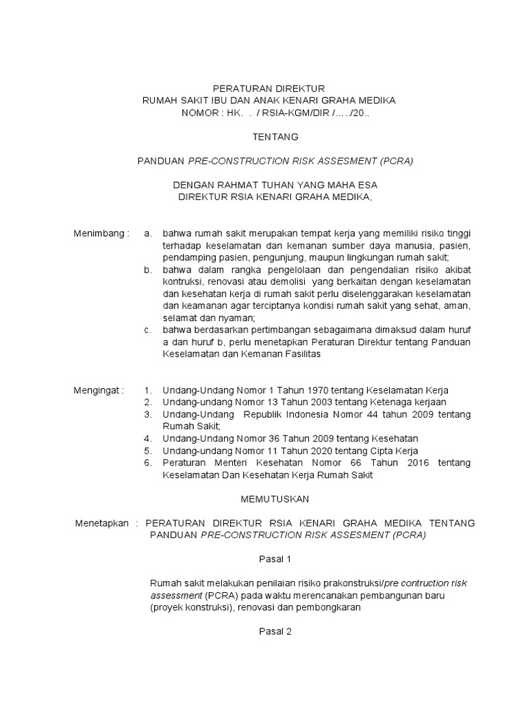 Panduan Pcra 2022 | PDF