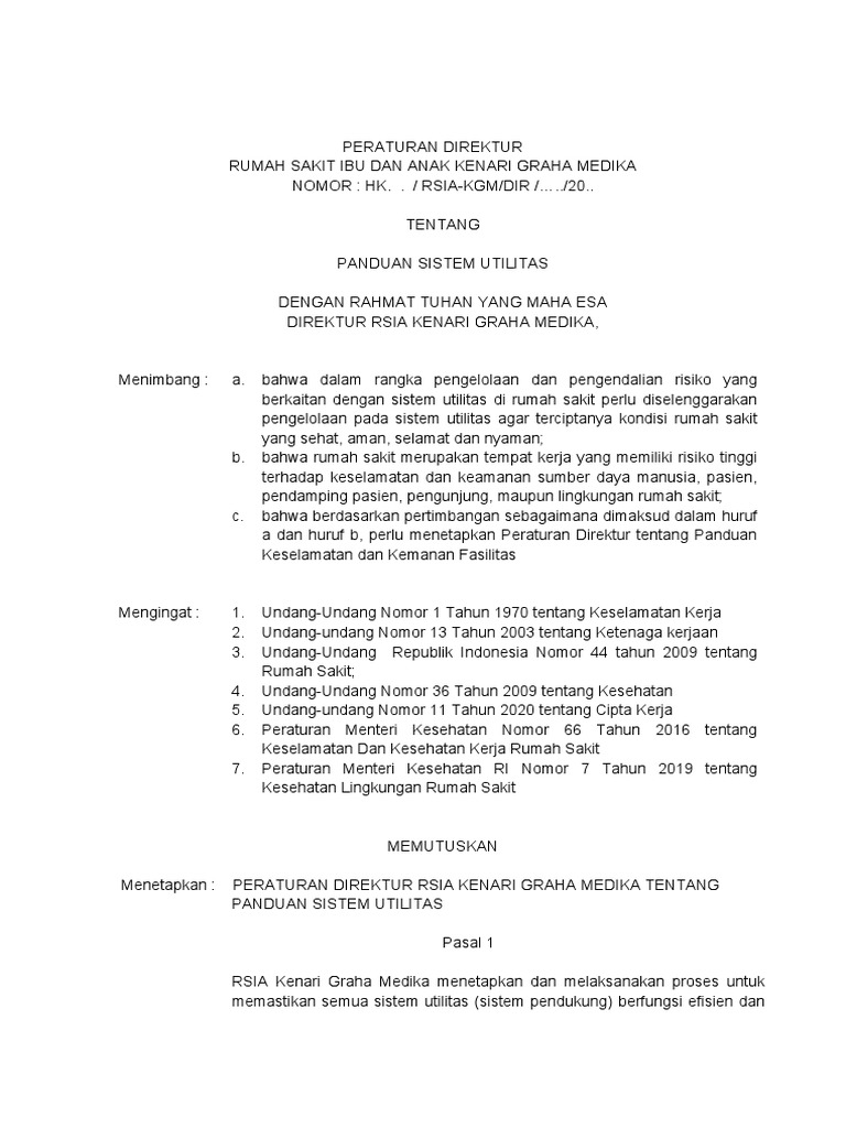 Panduan Sistem Utilitas 2022 | PDF