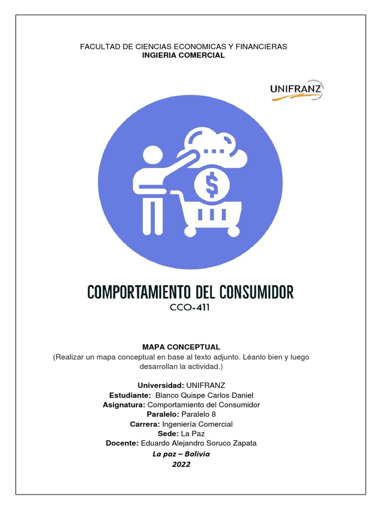 01 H2 Blanco Quispe Carlos Daniel Mapa Conceptual | PDF | Microeconomía | Business