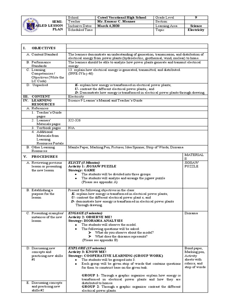 DLP Earthquake Intensity Scales | PDF | Power Station | Learning