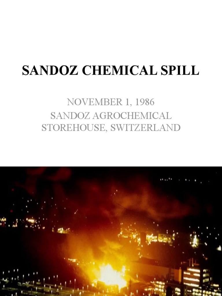 Sandoz Chemical Spill Overview | PDF | Art | Science & Mathematics