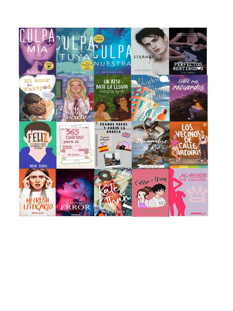 Mini Portadas para Diario de Lectura | PDF