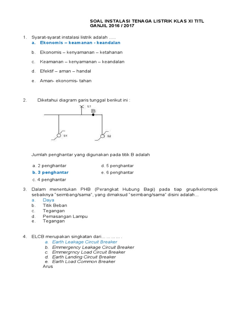 Soal Itl 2016 | PDF