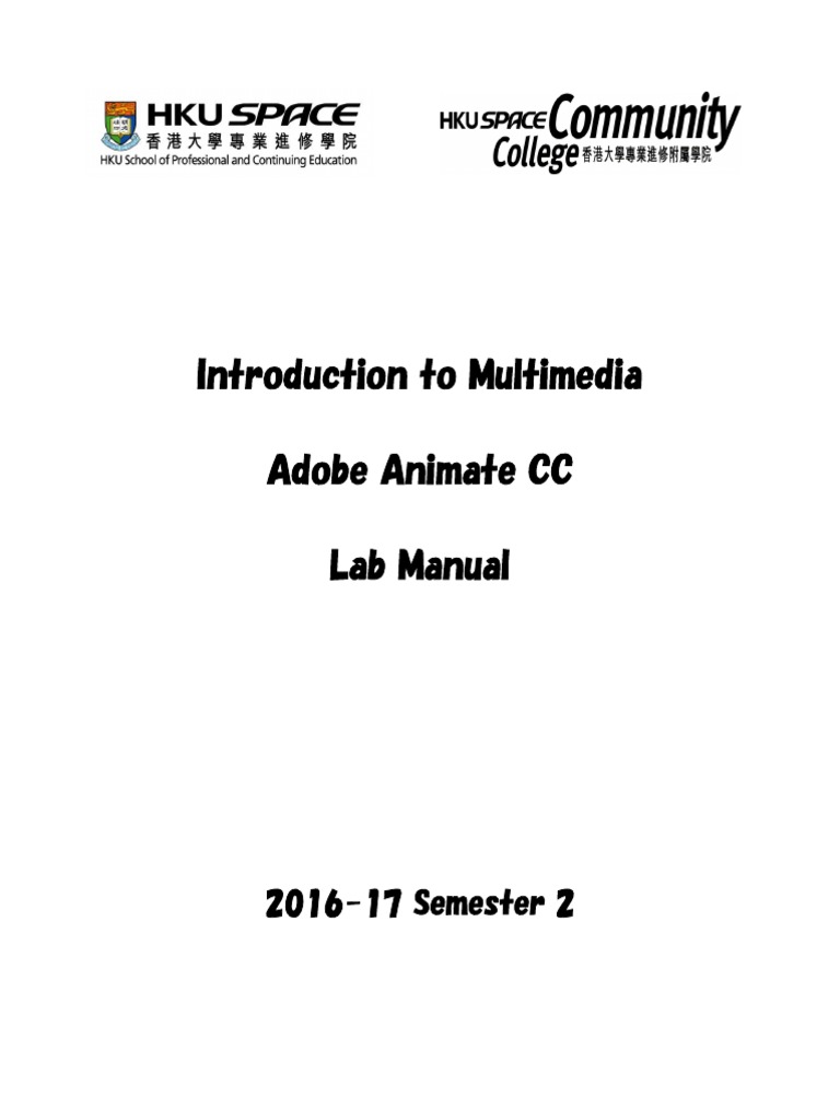 Lab Manual Animate Pdf Adobe Flash Cursor User Interface 