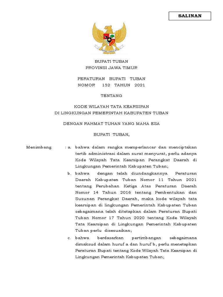 Kode Wilayah | PDF
