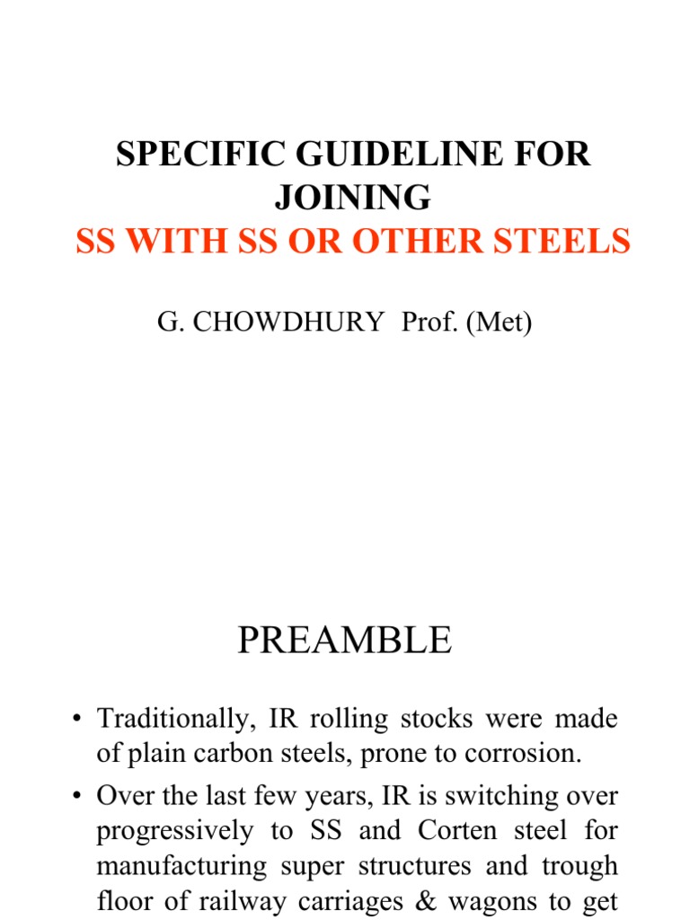 MC-97 For SS Welding GC-08 | PDF