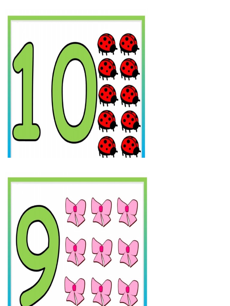 Printouts Classroom 1-10, ABC Cut-Outs | PDF