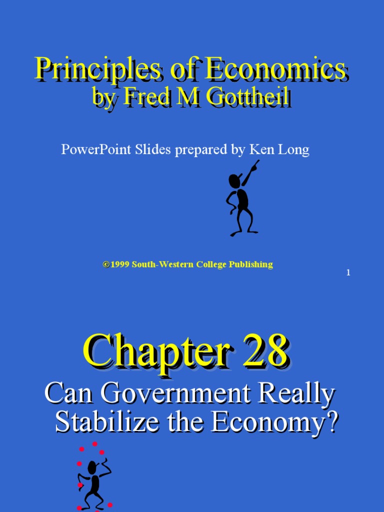 Principles of Economics: by Fred M Gottheil | PDF | Phillips Curve ...