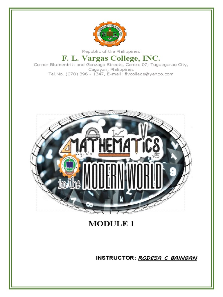 Mathematics in The Modern World | PDF | Pattern | Symmetry