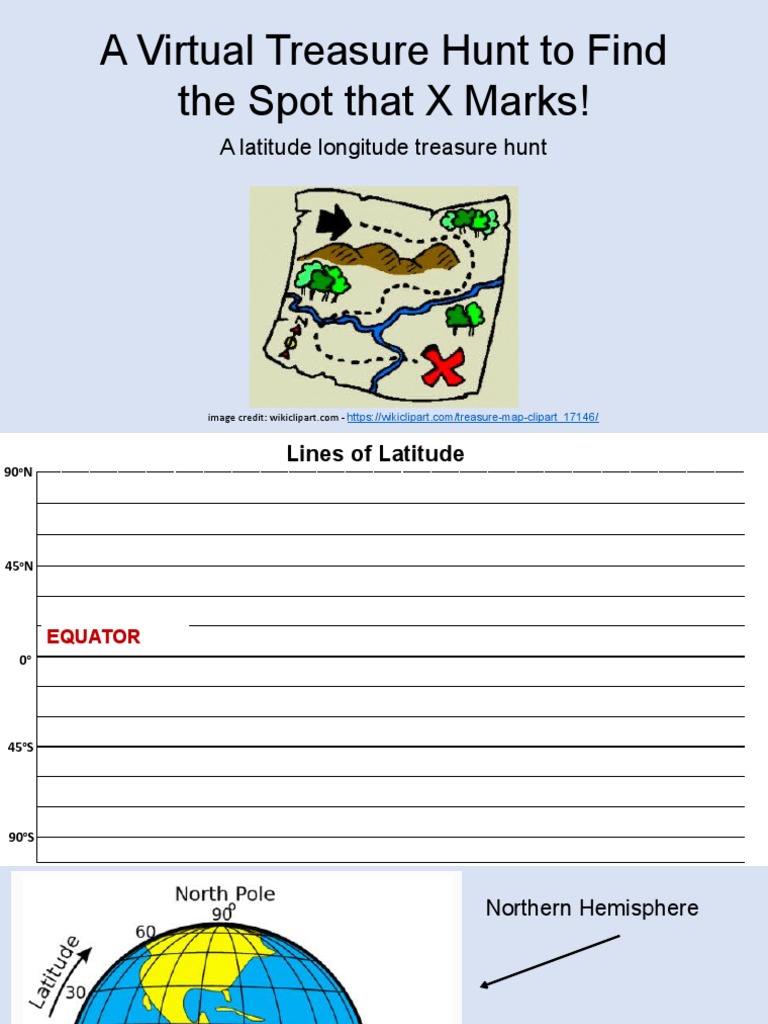 Latitude and Longitude Treasure Hunt | PDF | Latitude | Minute And ...