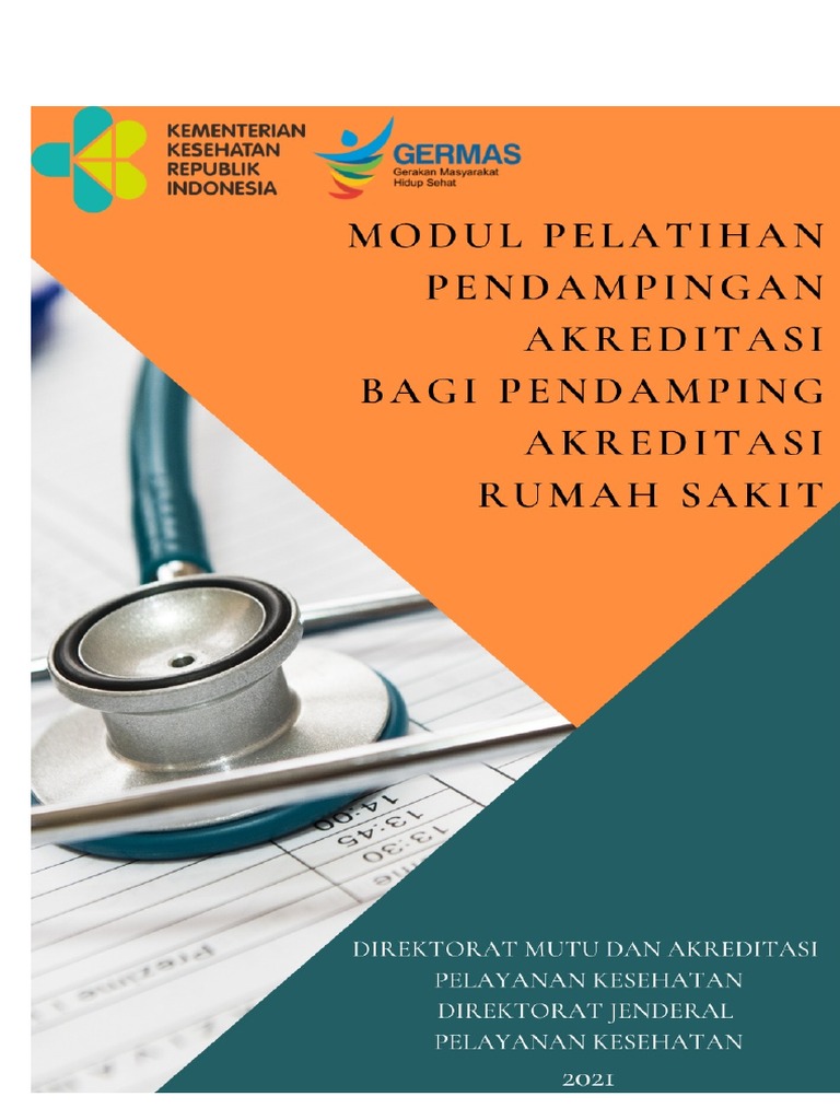 2021 Modul Pelatihan Pendamping Akreditasi RS | PDF