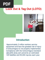 LOTO Training PPT Files | PDF | Mechanical Engineering | Physical Sciences