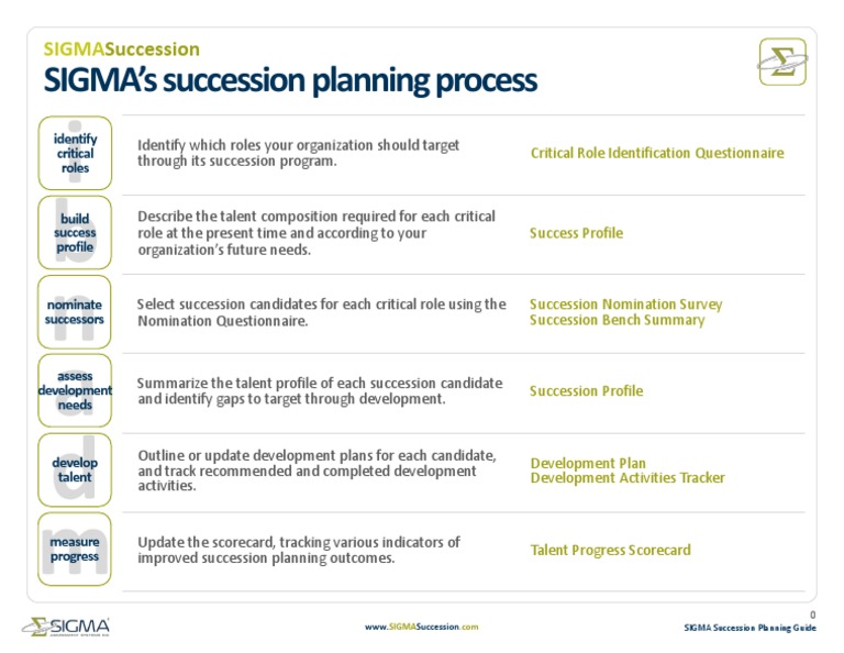 Succession Planning Process | PDF
