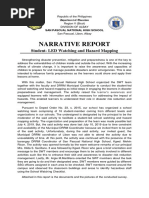 1st Quarter NSED - NARRATIVE REPORT - PAKU NATIONAL HIGH SCHOOL | PDF ...