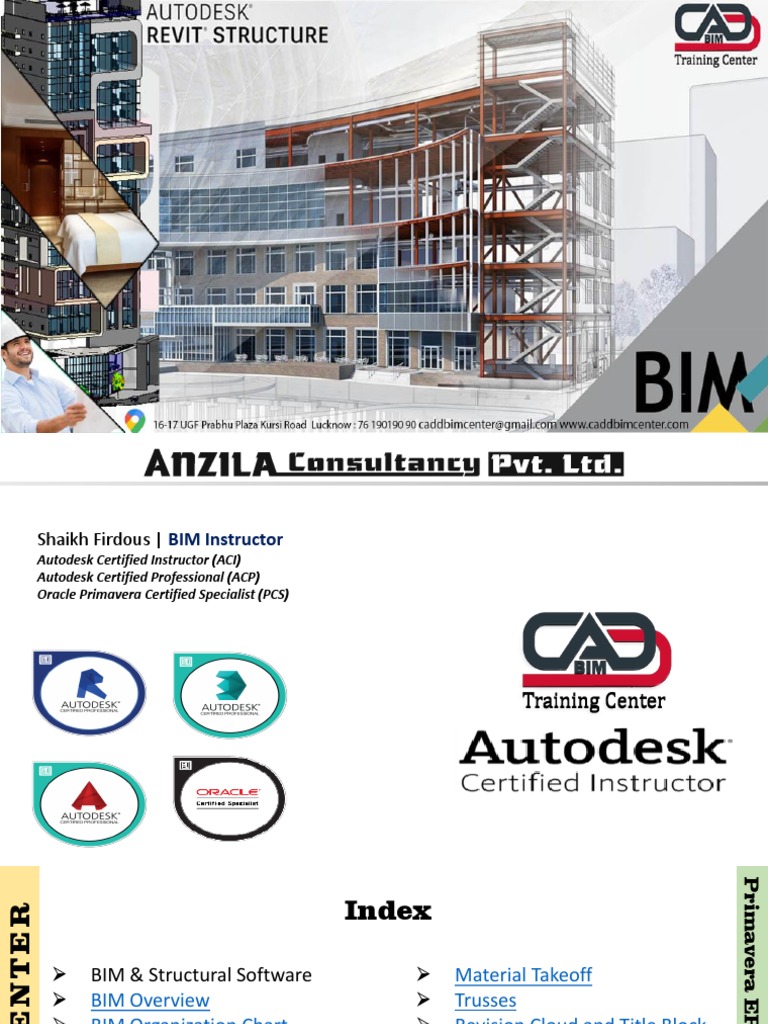CADD BIM Center Revit Structure | PDF | Computer Aided Design ...