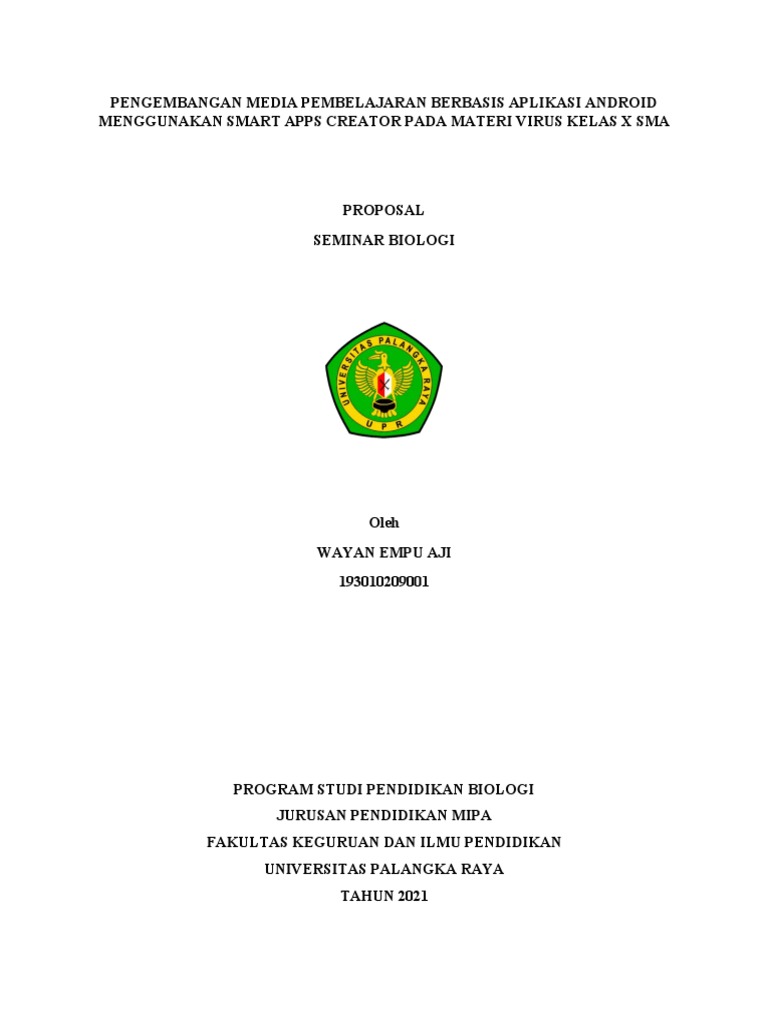 Pengembangan Media Pembelajaran Berbasis Aplikasi Android Menggunakan Smart Apps Creator Pada ...
