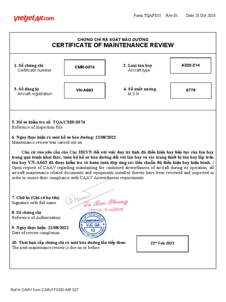 CMR A663 | PDF