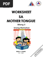 Gamit NG Mga Panlapi | PDF